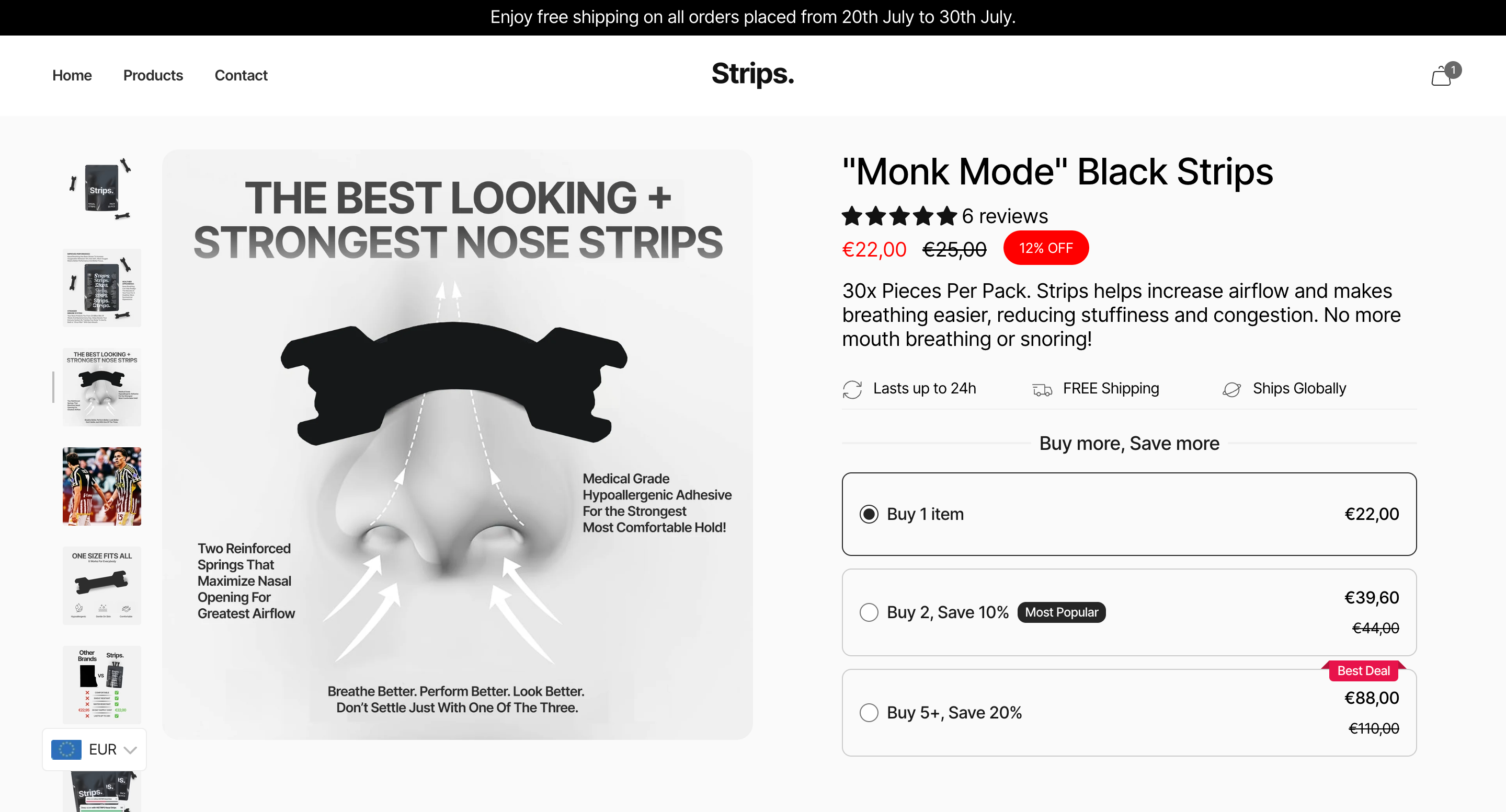 Creator Program – Strips